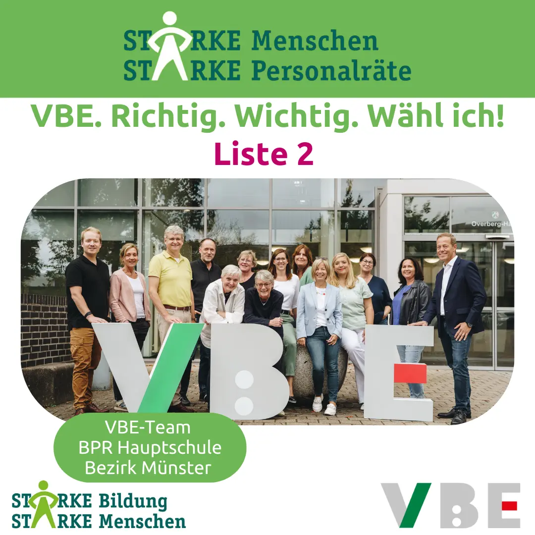 Personalratswahlen 2024 - VBE